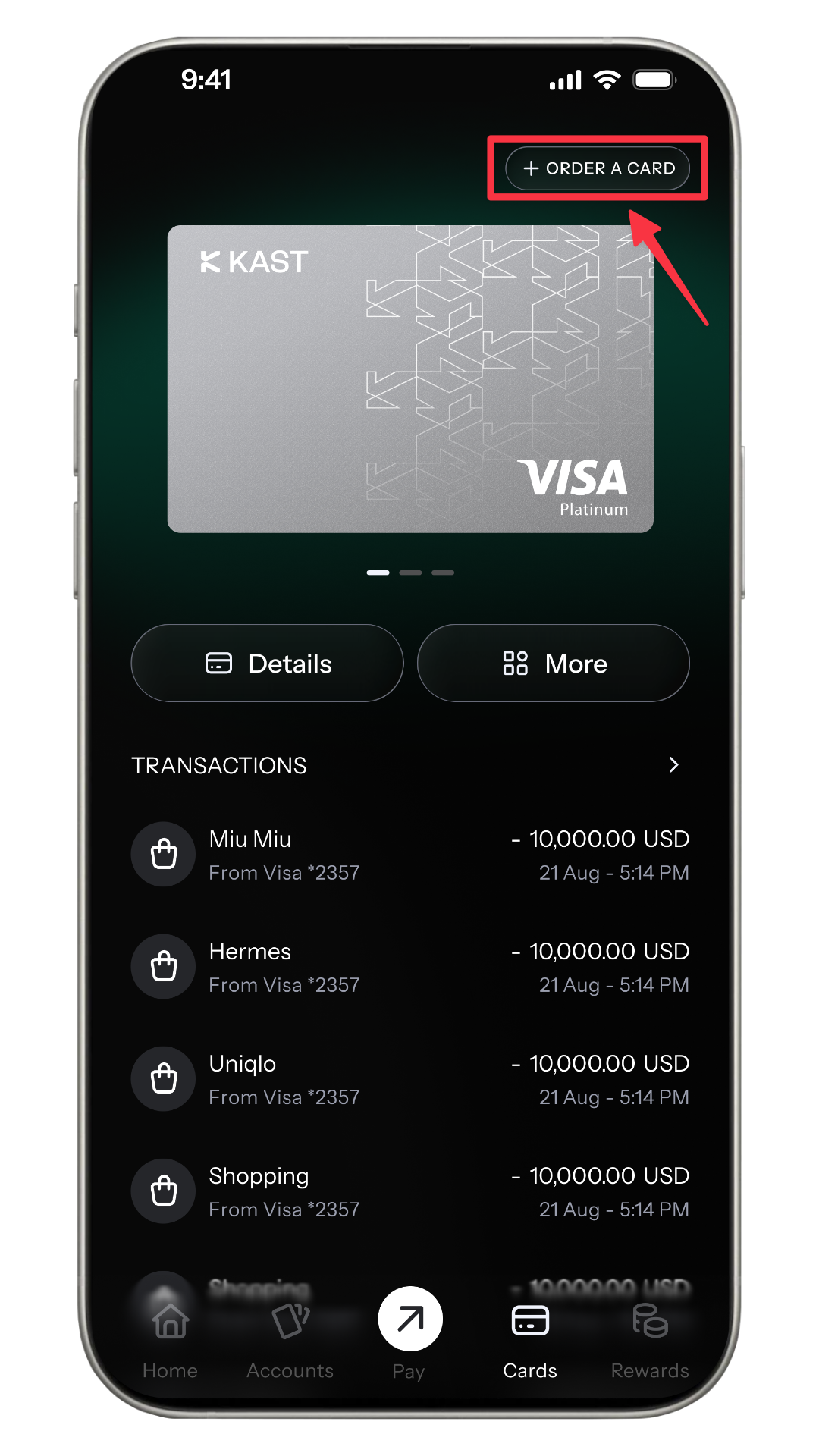 How Do I Order a Physical KAST Card? – KAST