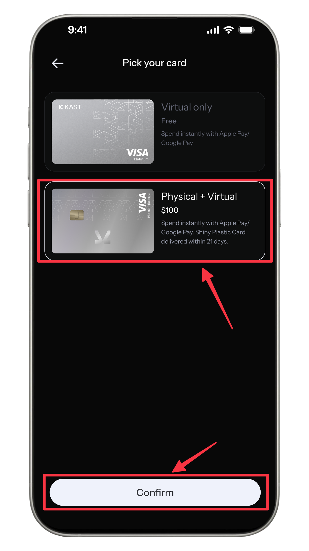 How Do I Order a Physical KAST Card? – KAST