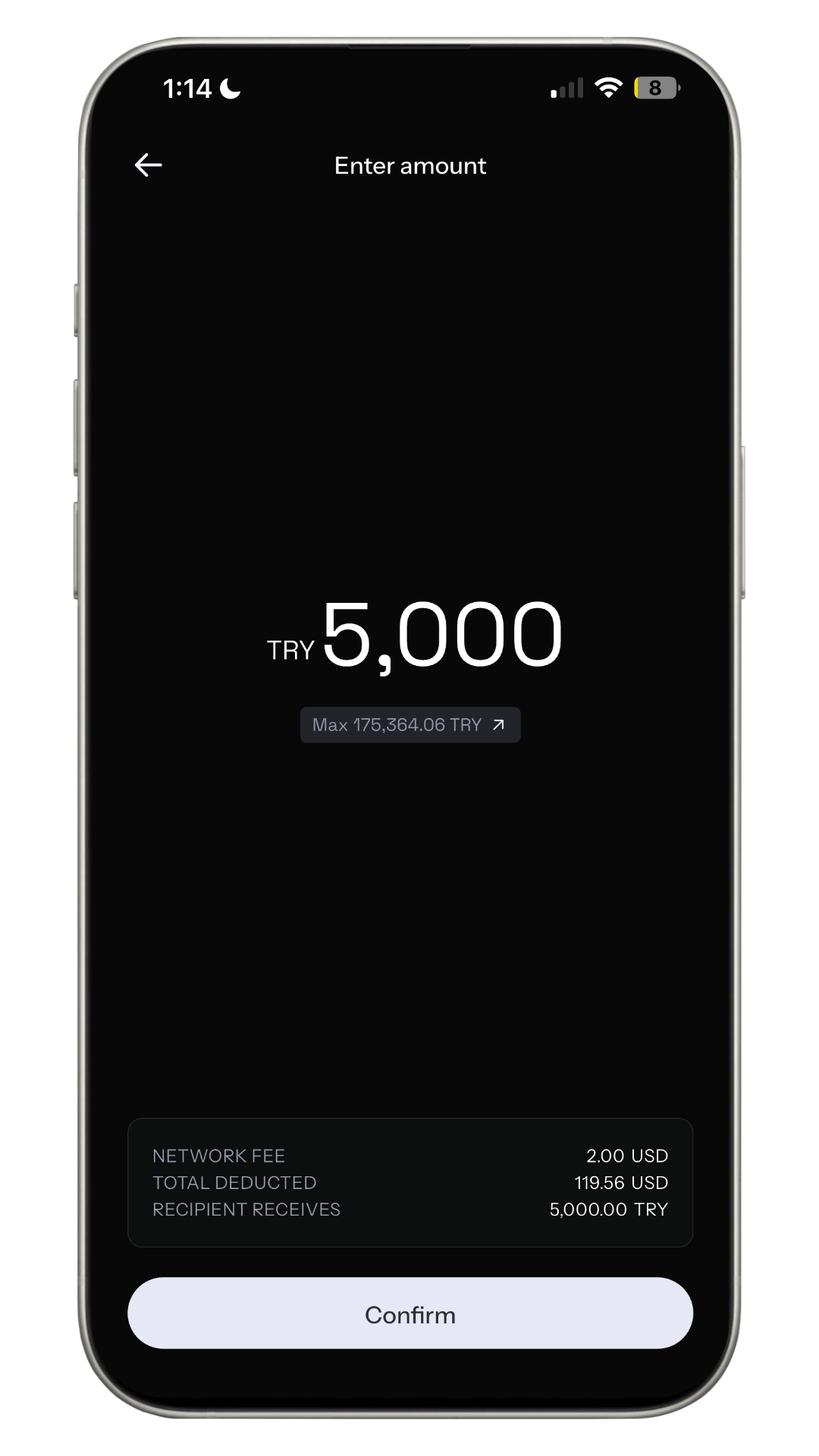 How Do I Send Turkish Lira (TRY) from KAST to a Bank Account? – KAST
